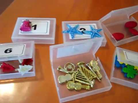Preschool - Math. Number boxes - YouTube