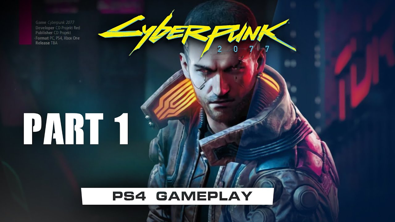 CYBERPUNK 2077 Walkthrough Gameplay PS4 - (VICTOR) Part 1 - YouTube