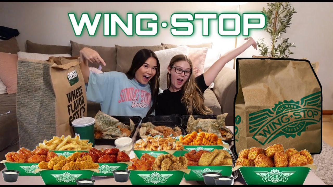 Trying WINGSTOP for the first time! | Bestfriend Q&A - YouTube