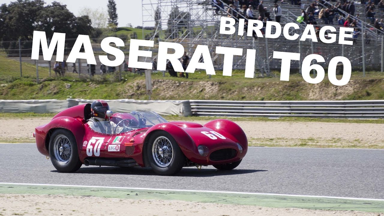1959 Maserati Tipo 60 'Birdcage' - YouTube