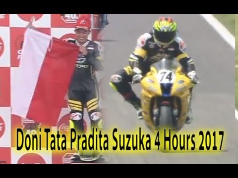 Doni Tata Pradita podium Suzuka 4 Hours 2017, Andy M Fadly Podium 3 ...