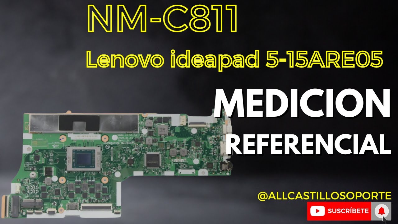 NM C811 - GS55D GS55E - Lenovo IdeaPad 5-15ARE05 - MEDICIONES DE ...
