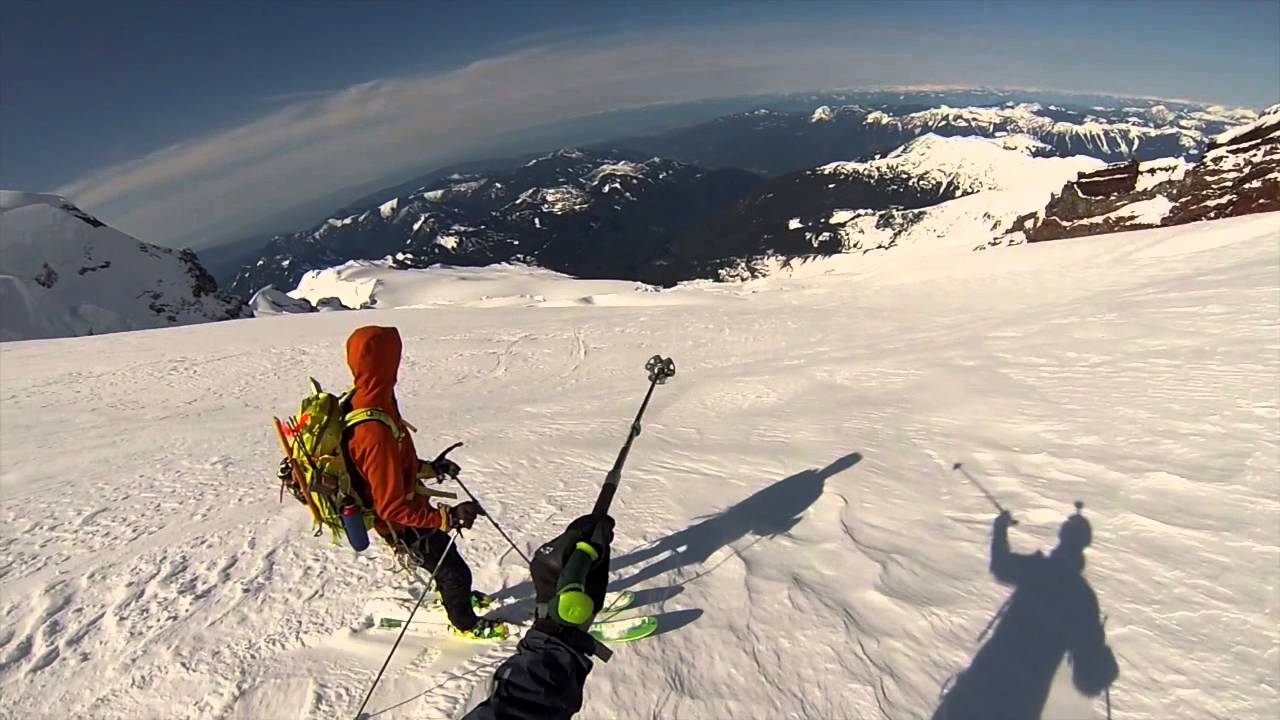 Coleman Demming Winter Ski Descent. - YouTube
