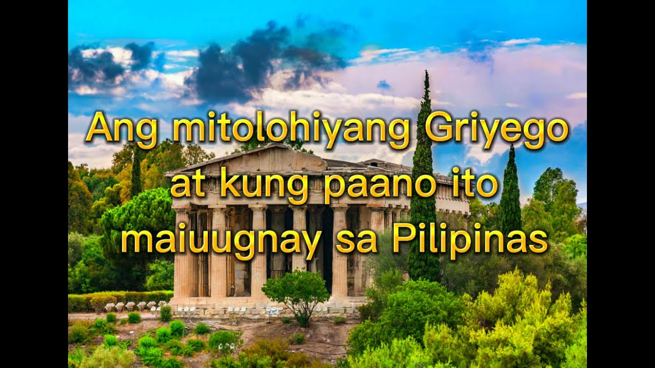 #Ang mitolohiyang Griyego at kung paano ito maiuugnay sa Pilipinas ...