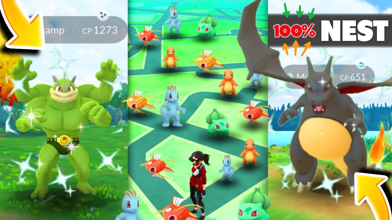 100% Working Nest in Pokemon Go | How to find a nest in pokemon go in ...
