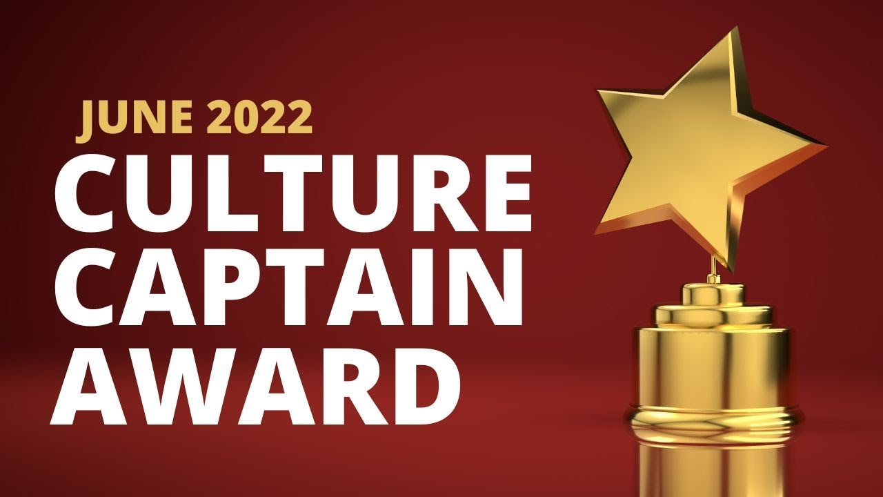 GRIT: June 2022 Culture Captain Award | Agency VA - YouTube