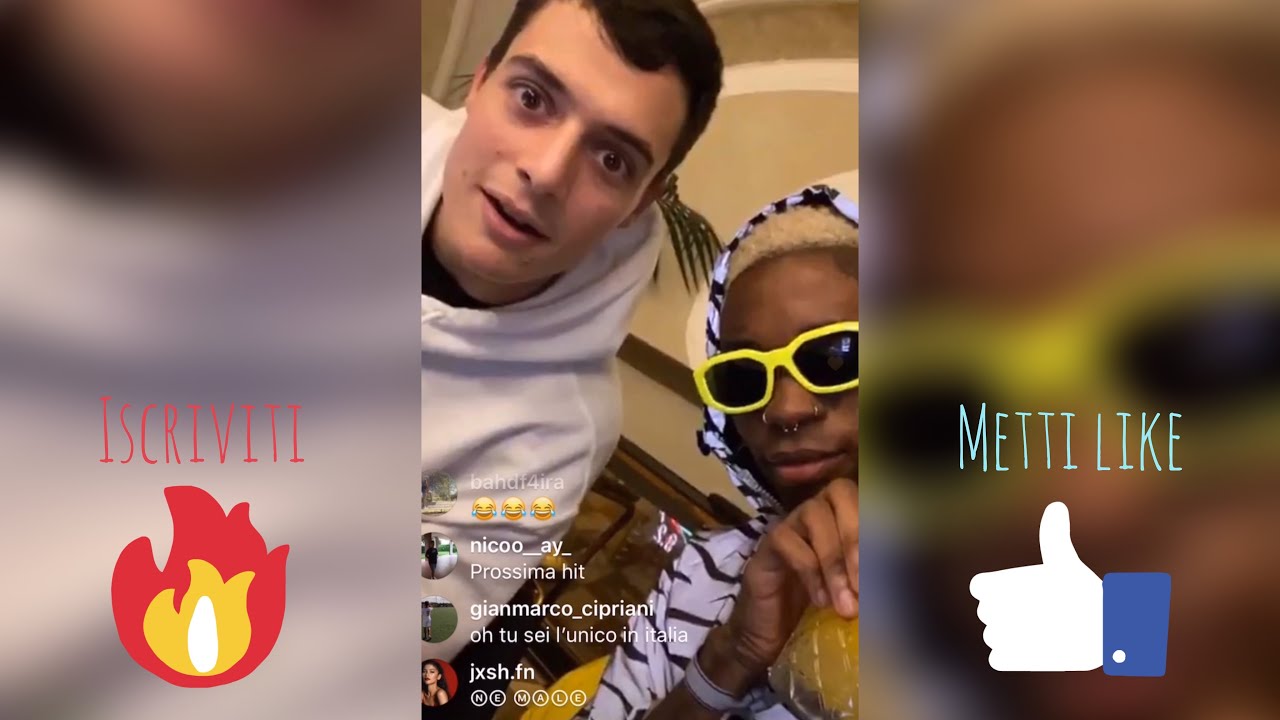 LUIS SAL INCONTRA BELLO FIGO E FANNO UNA DIRETTA INSIEME SU INSTAGRAM ...