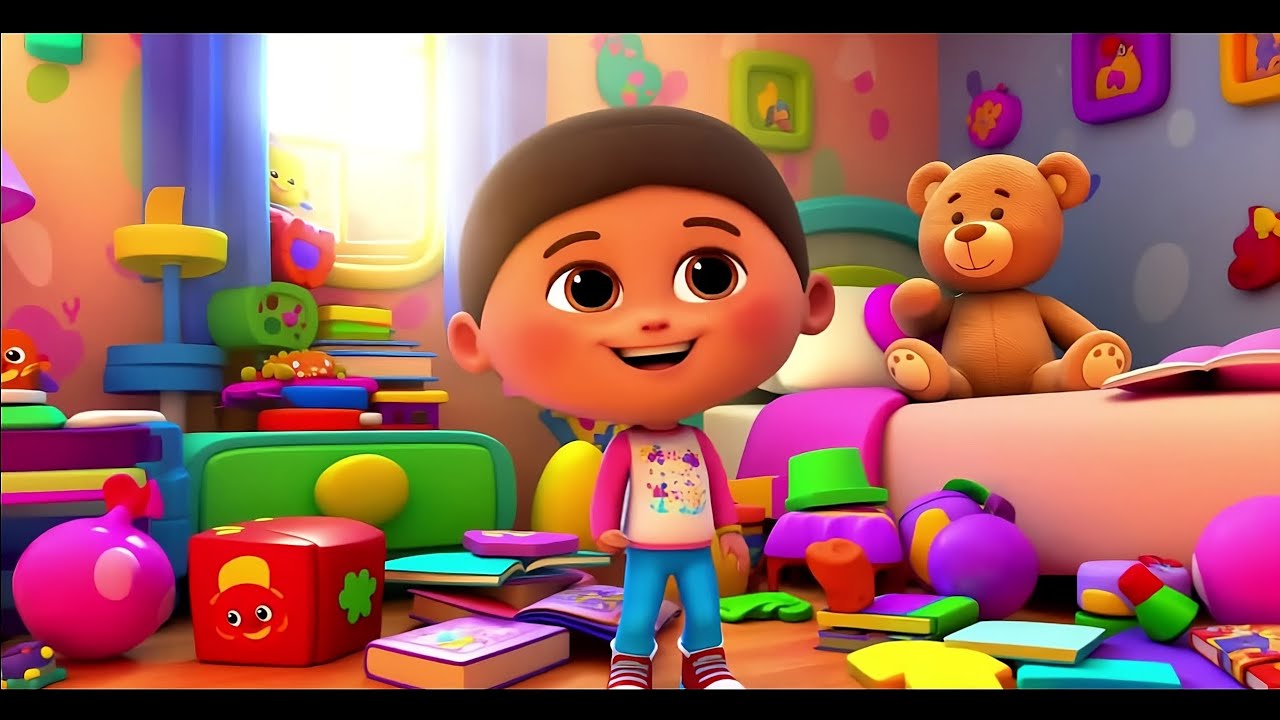 In My Room Song 🧸🎵 | Learn Colors & Toys with Baby | Fun Kids Learning ...