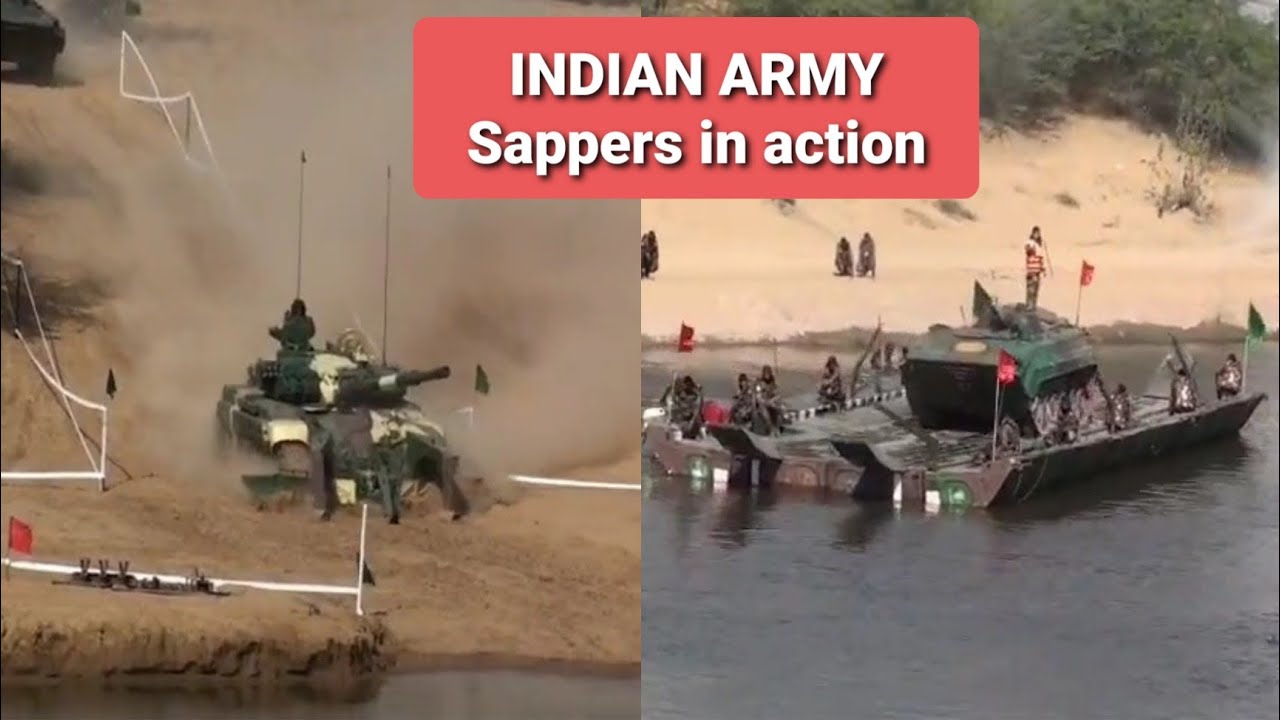 INDIAN ARMY Sappers in action - YouTube