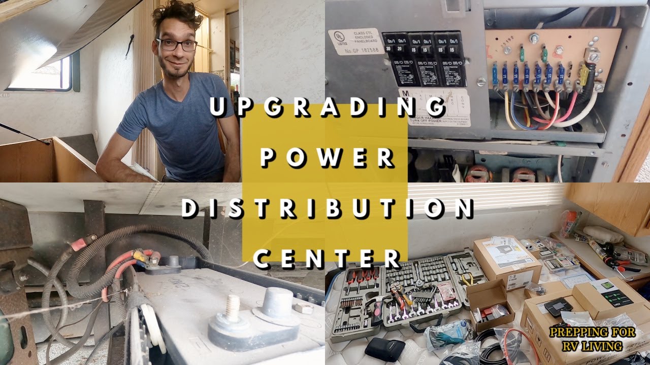 Upgrading Power Distribution Center in RV - YouTube