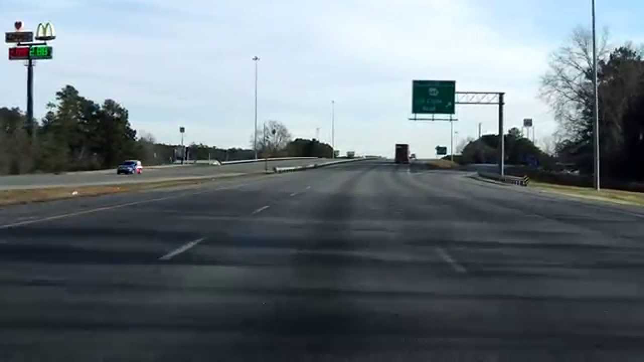 Interstate 95 - Georgia (Exits 76 to 90) northbound - YouTube