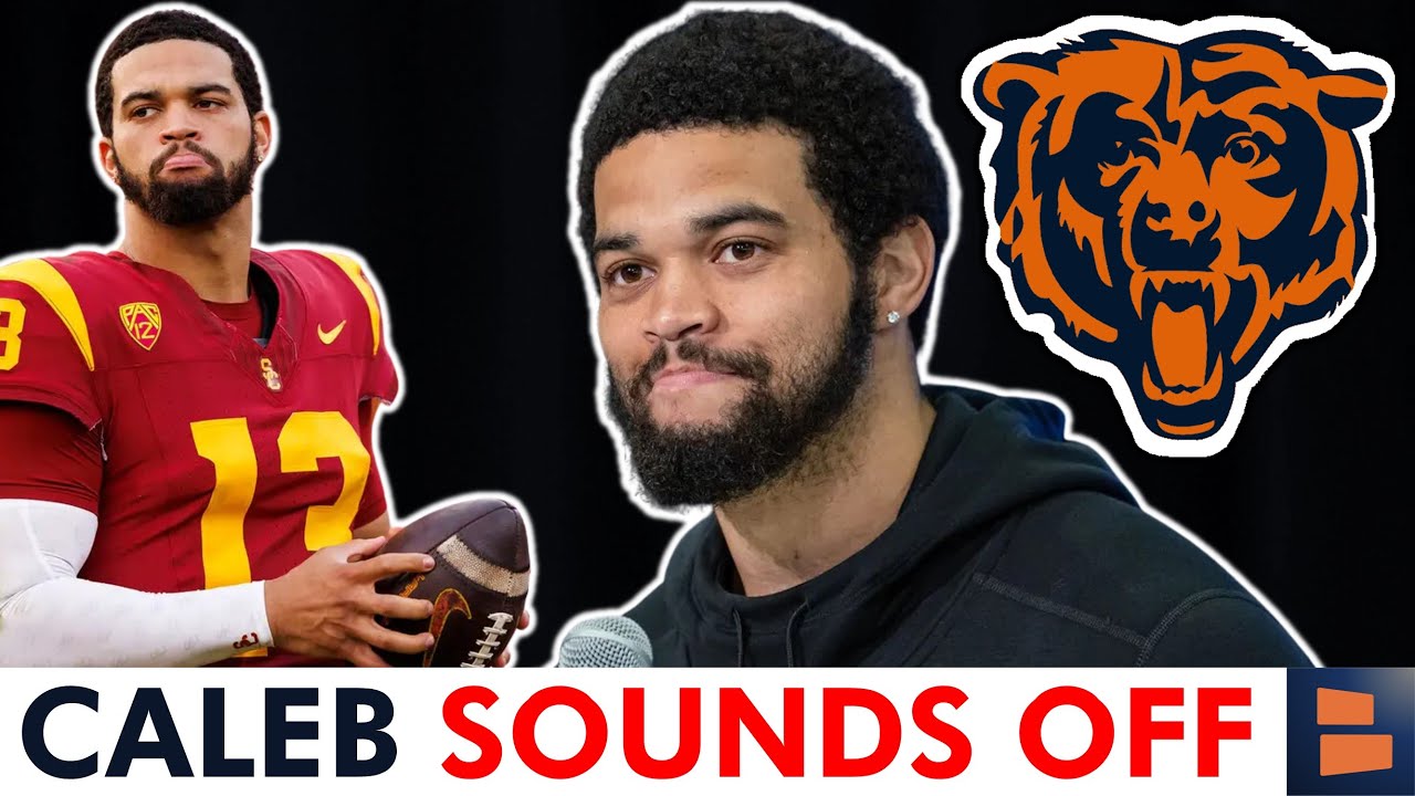 Caleb Williams SOUNDS OFF On Chicago Bears Drafting Him Soon, Chasing ...