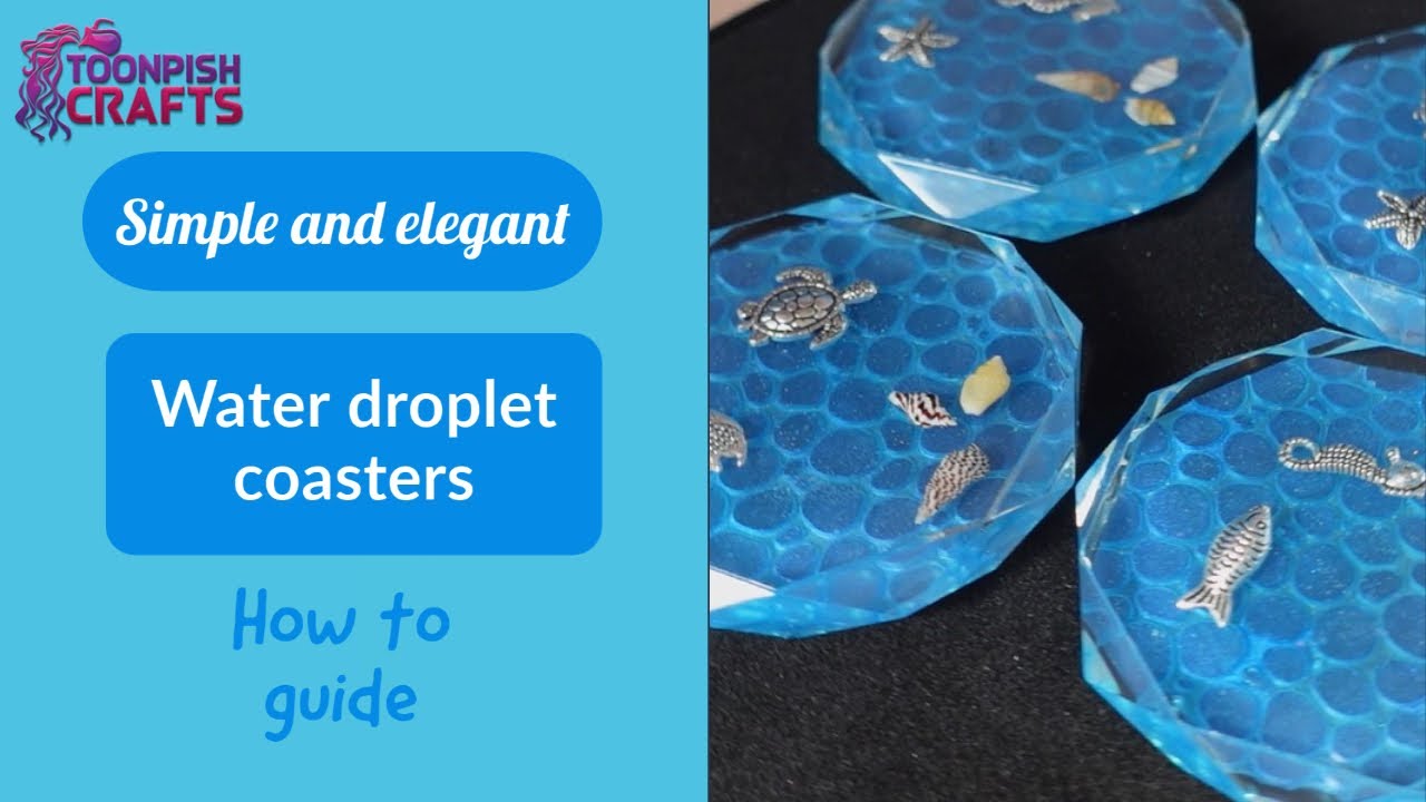 Water effect in resin - a simple how to - YouTube