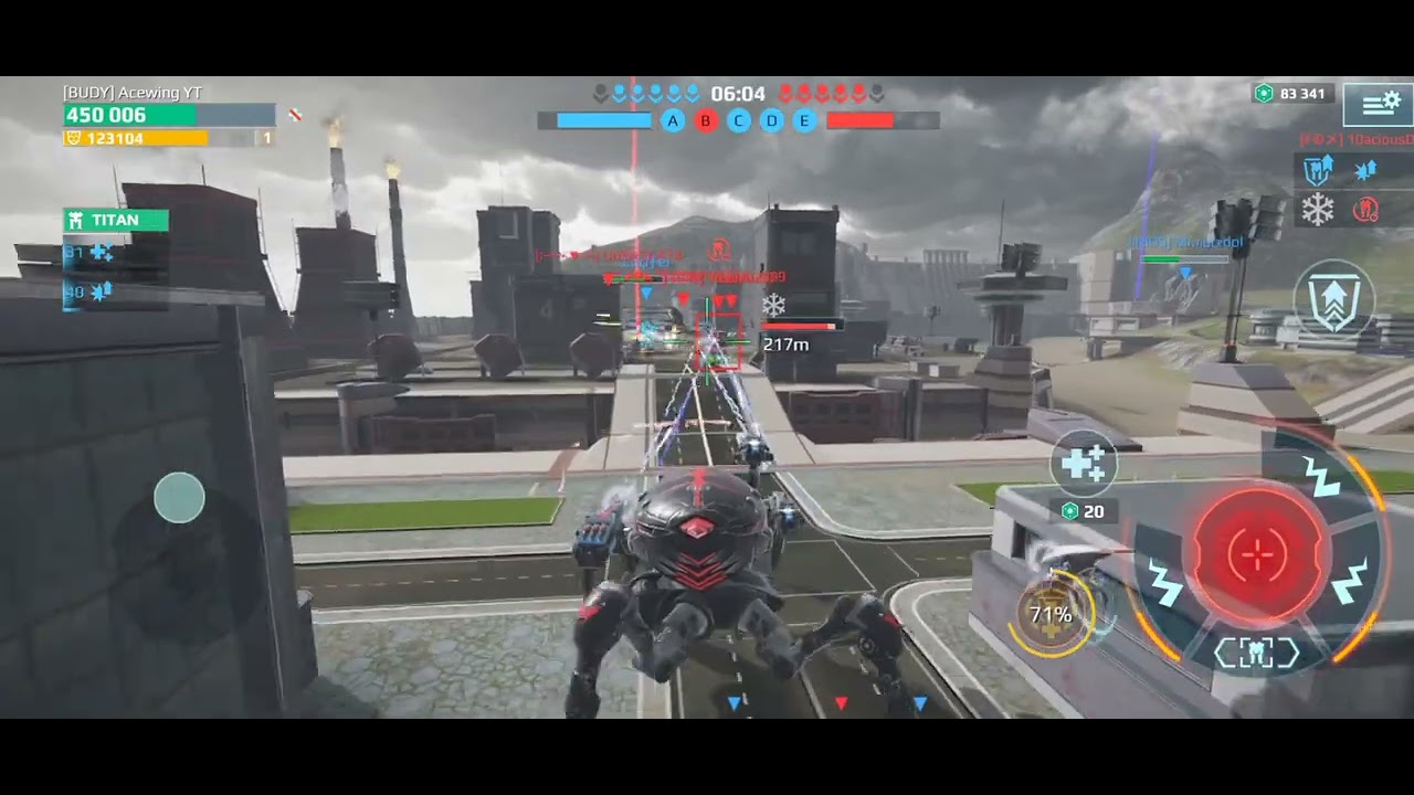 War Robots Invader destroying the enemy! - YouTube