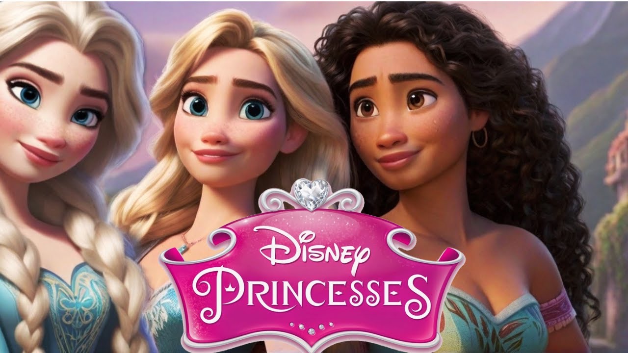 Moana Elsa and Rapunzel - Disney Frozen- Kids Cartoon Animation Movie ...