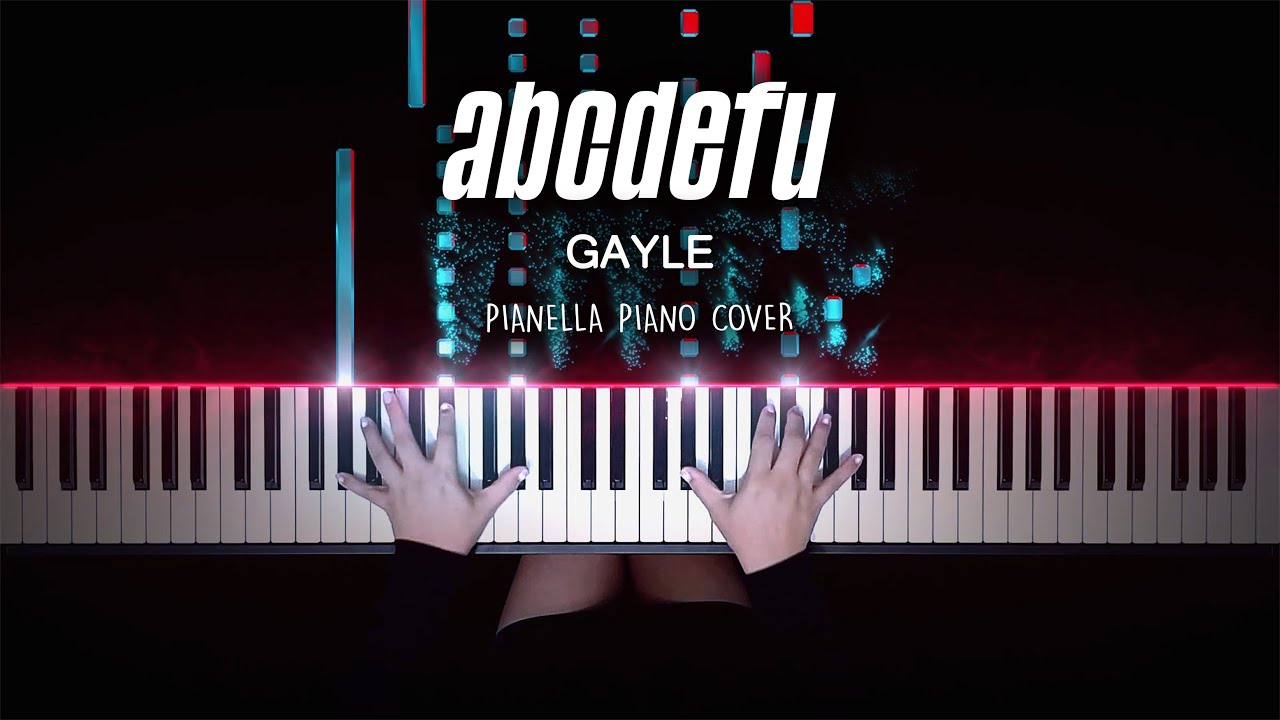 GAYLE - abcdefu | Piano Cover by Pianella Piano - YouTube