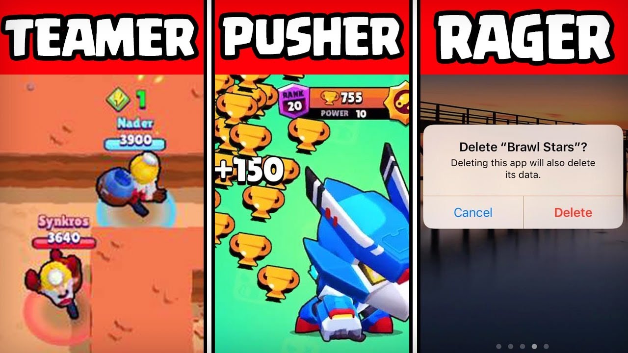 10 Types of Brawl Stars Players (Episode 2) - YouTube