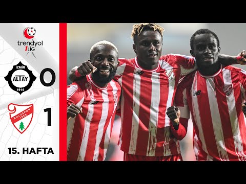 Altay (0-1) Boluspor - Highlights/Özet | Trendyol 1. Lig - 2023/24