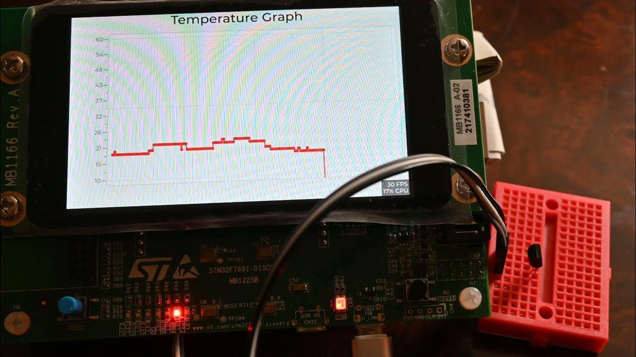 Stm32f769i Disco Tft Based Project Based On Lvgl Graphics Library Youtube
