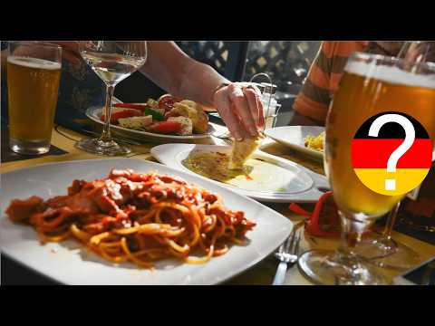Fork, knife and spoon - table manners in Germany - YouTube