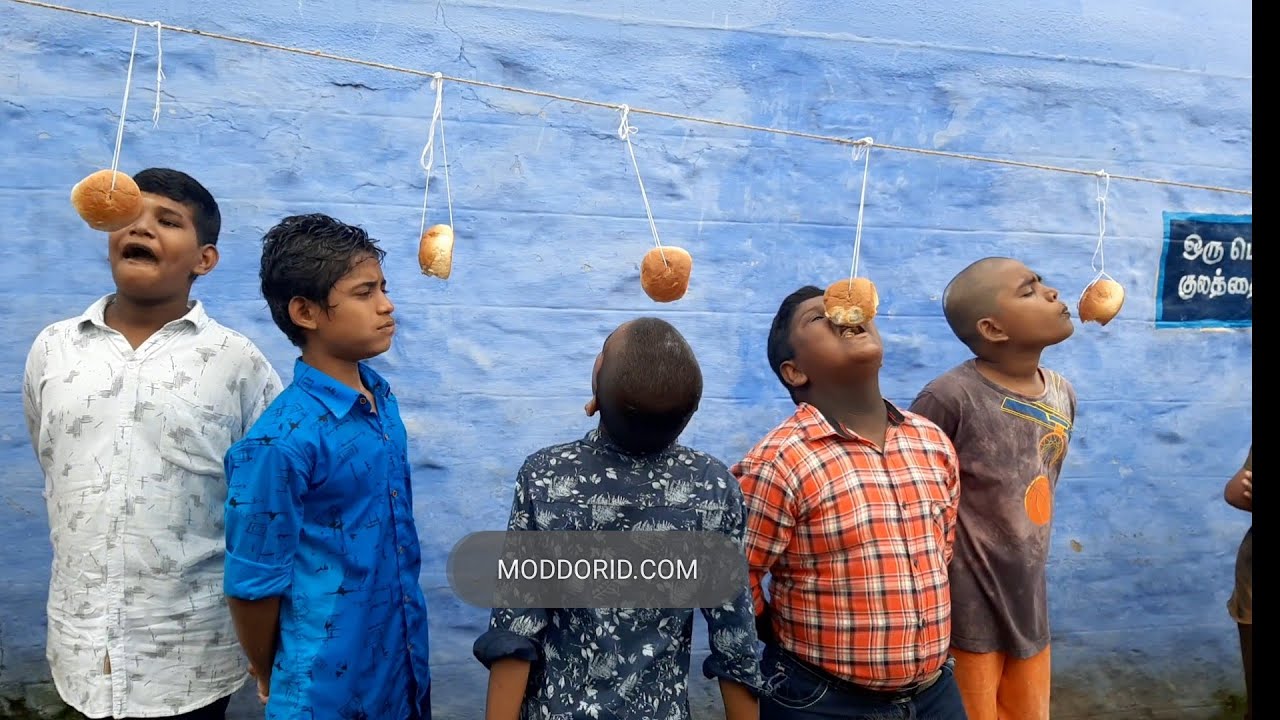 Pongal Festival 2021 || Bun eating game Kids || kids game - YouTube