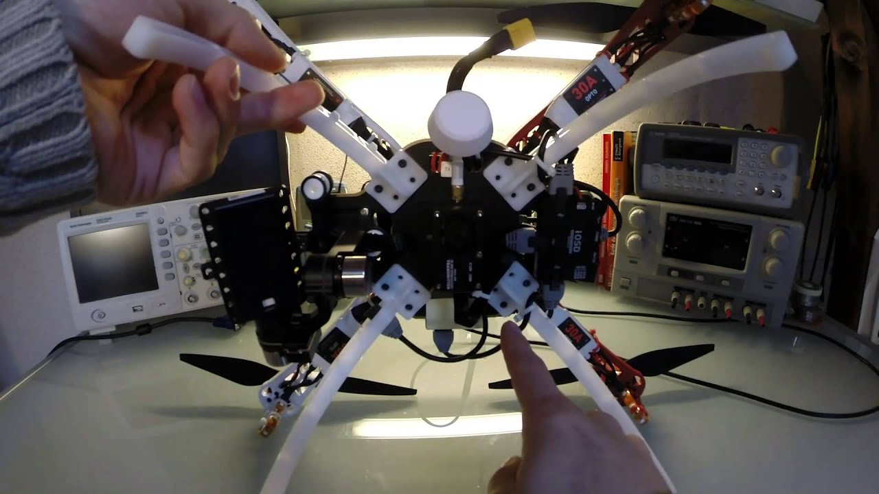 DJI F450 Build #13: Tidying the wires - YouTube
