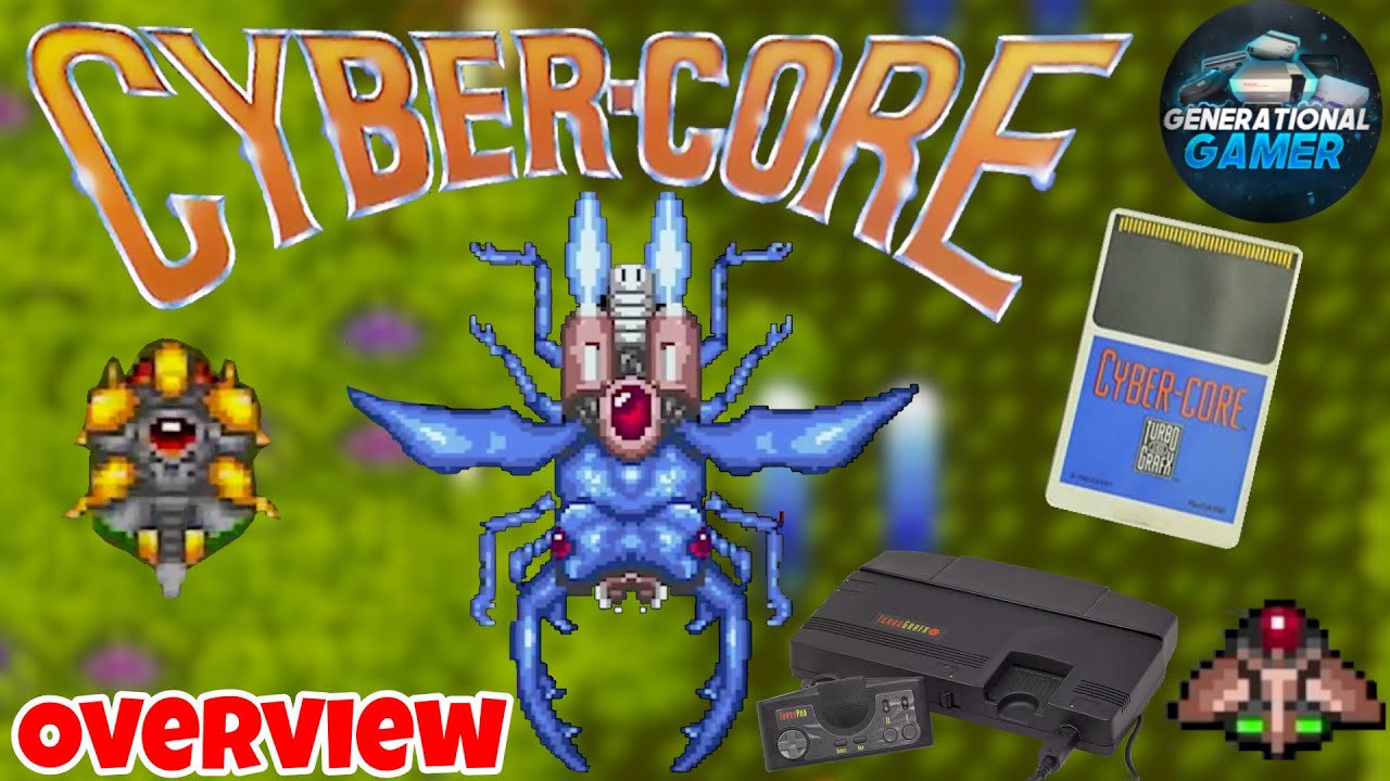 CYBER CORE Overview (TurboGrafx-16 / PC Engine) - YouTube