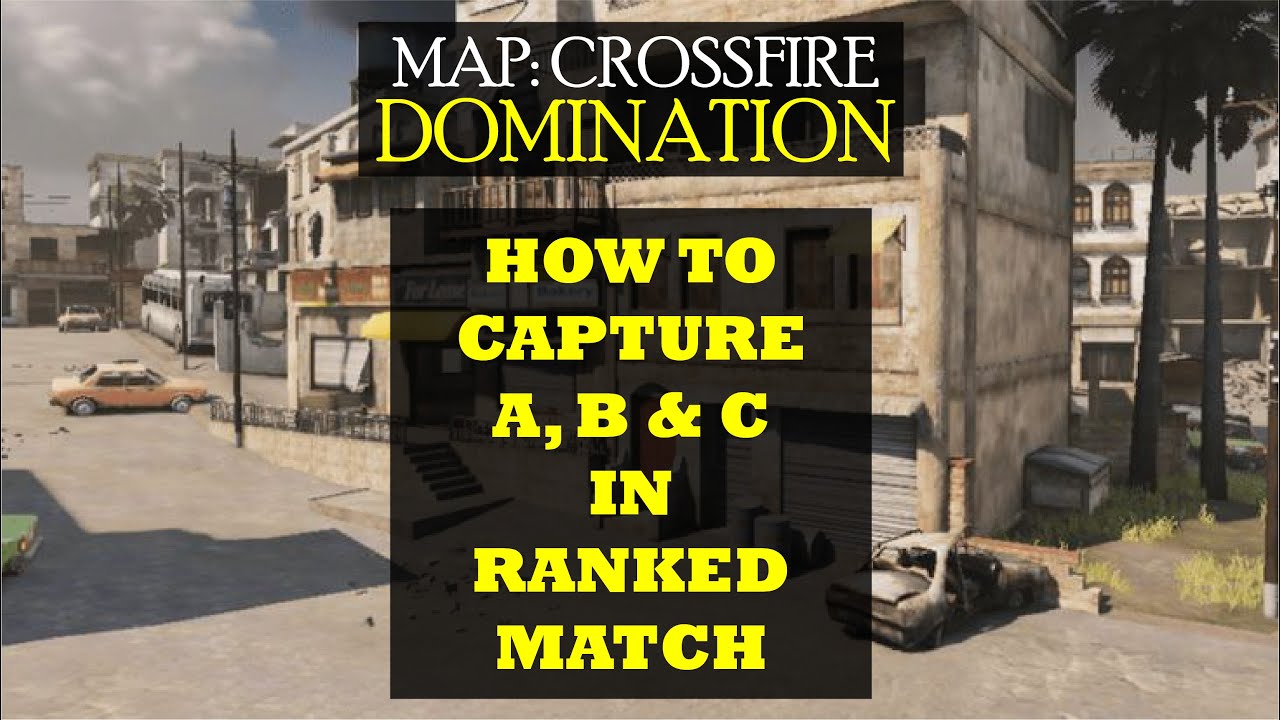 CODM - How to capture all points - Domination - Crossfire - YouTube