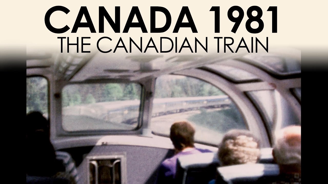 Archive footage of The Canadian Train in the 1980s | Super 8 home movie ...