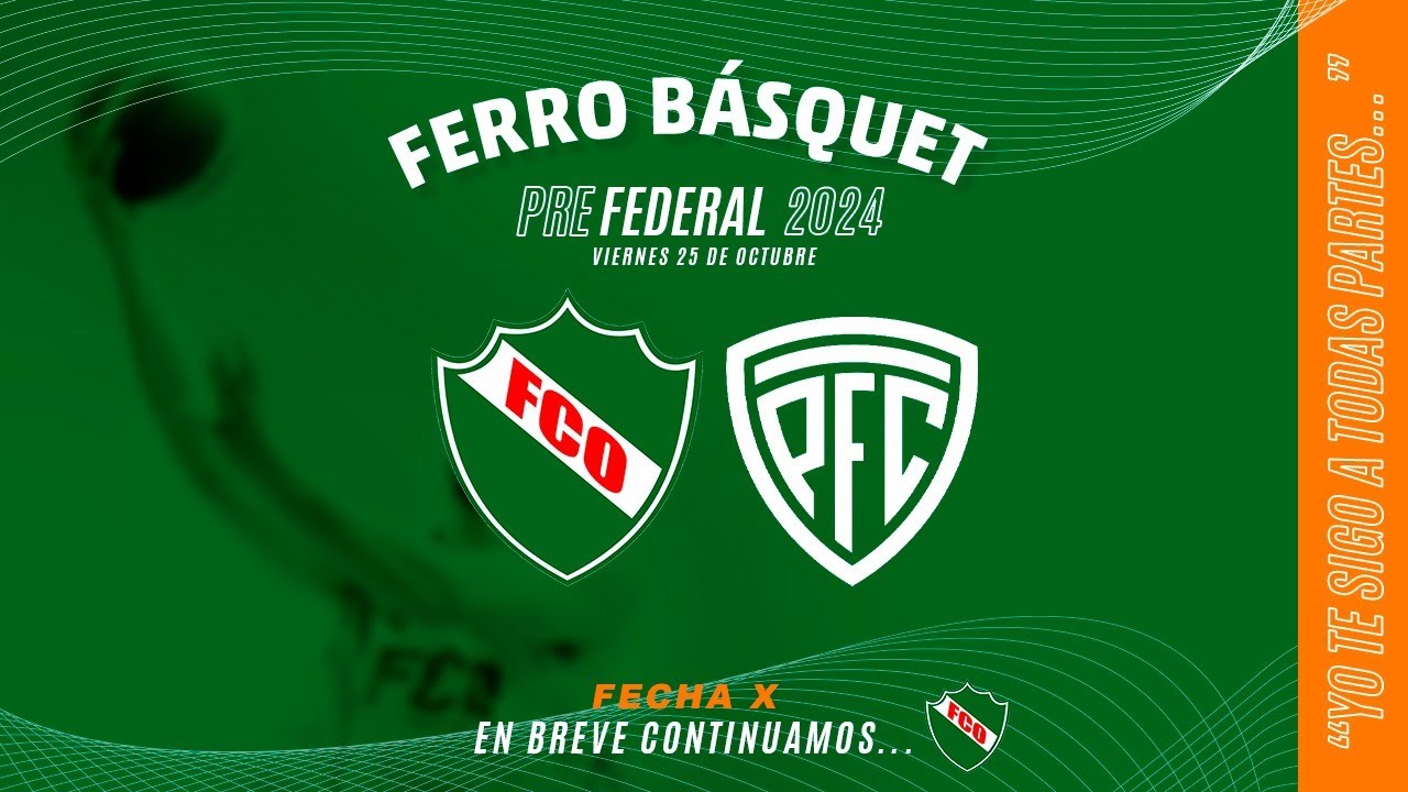 Ferro vs Pico Football Club - Pre Federal 2024 - YouTube