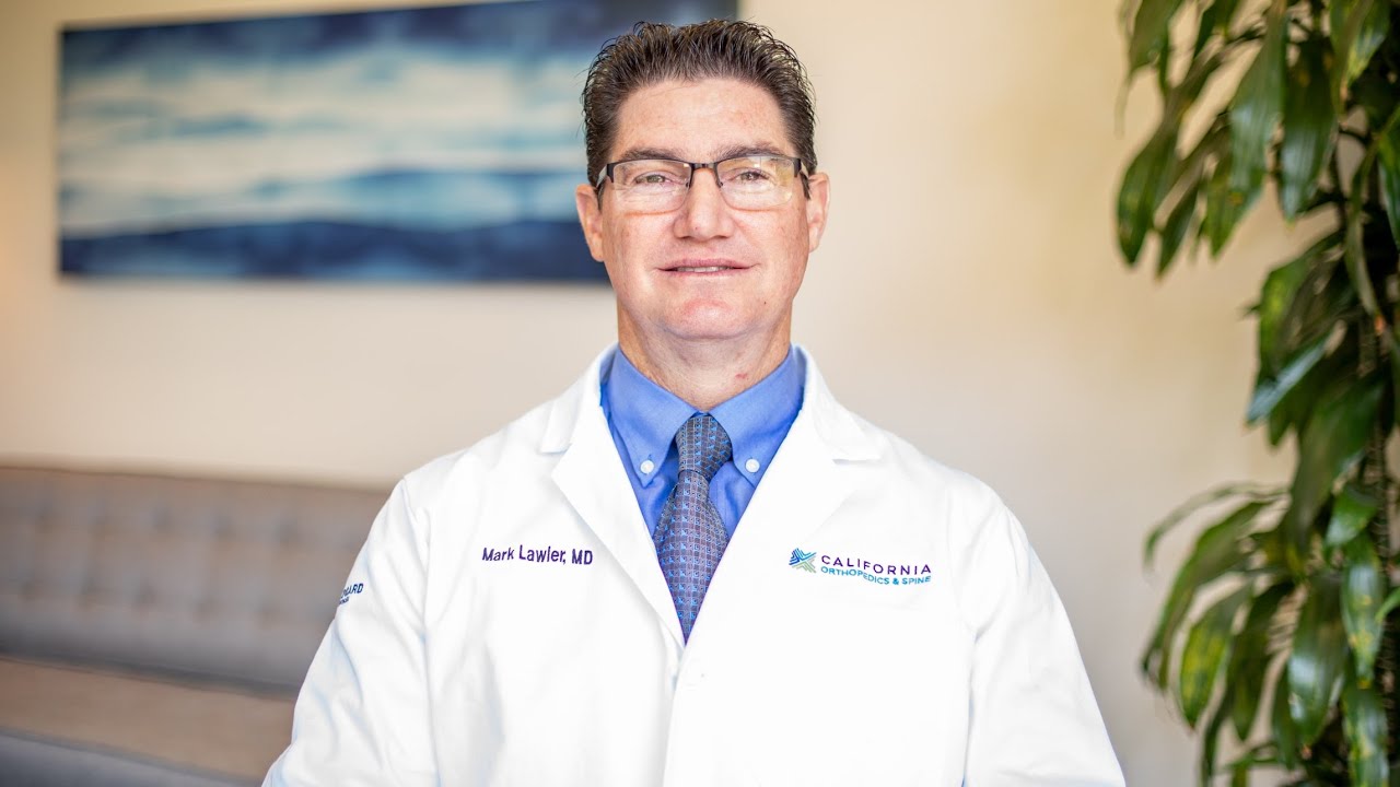 Mark Lawler, MD, in Marin CA | California Orthopedics & Spine - YouTube
