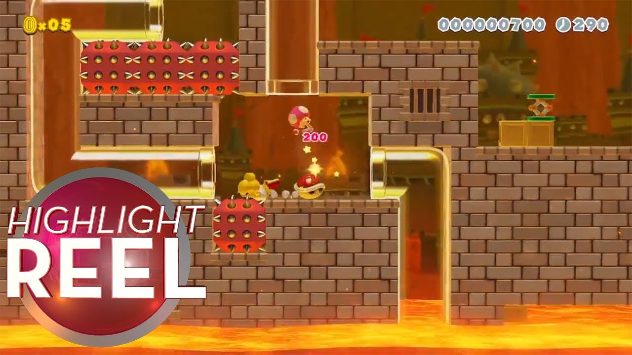 Highlight Reel #493 - Mario Maker 2 Run Ends In Tears - YouTube