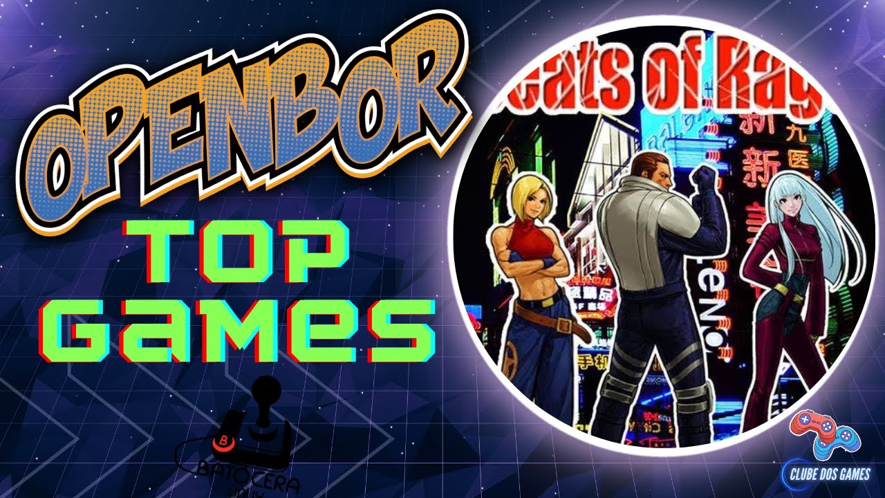 SENSACIONAL, JOGOS DE OPENBOR NO BATOCERA E NO RETROBAT - YouTube