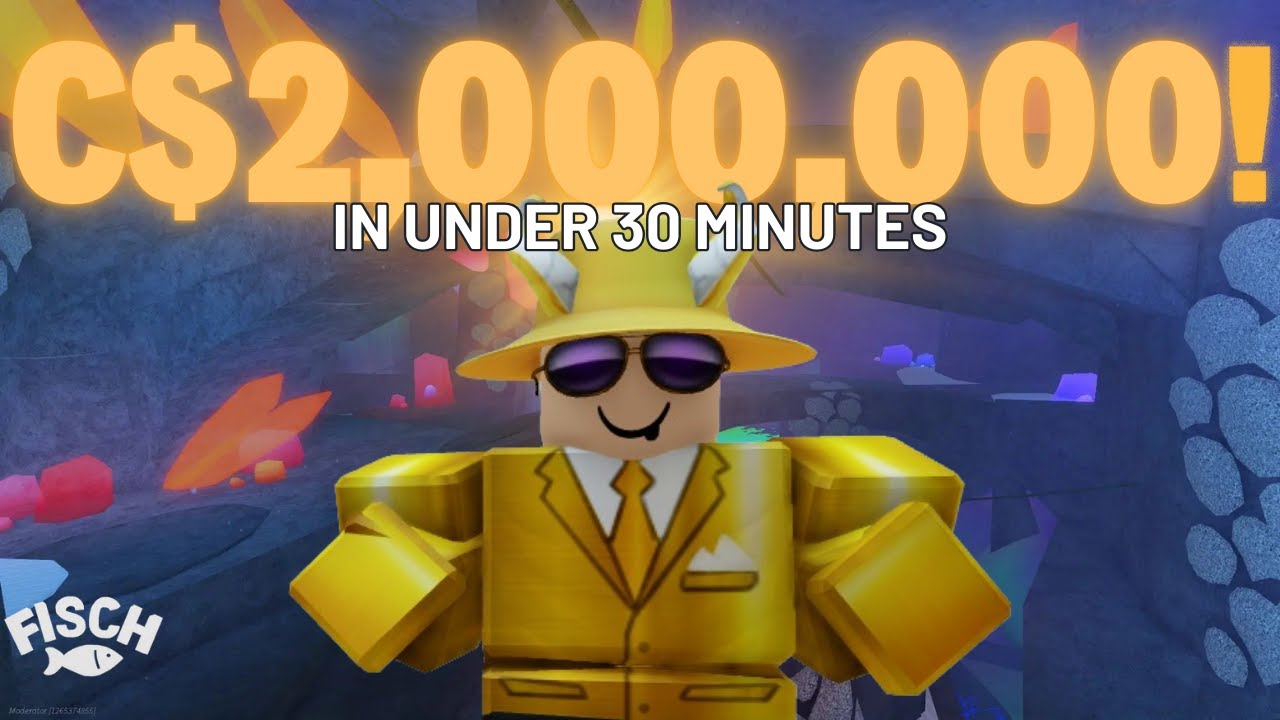 The BEST money making METHOD in FISCH!! (ROBLOX) - YouTube