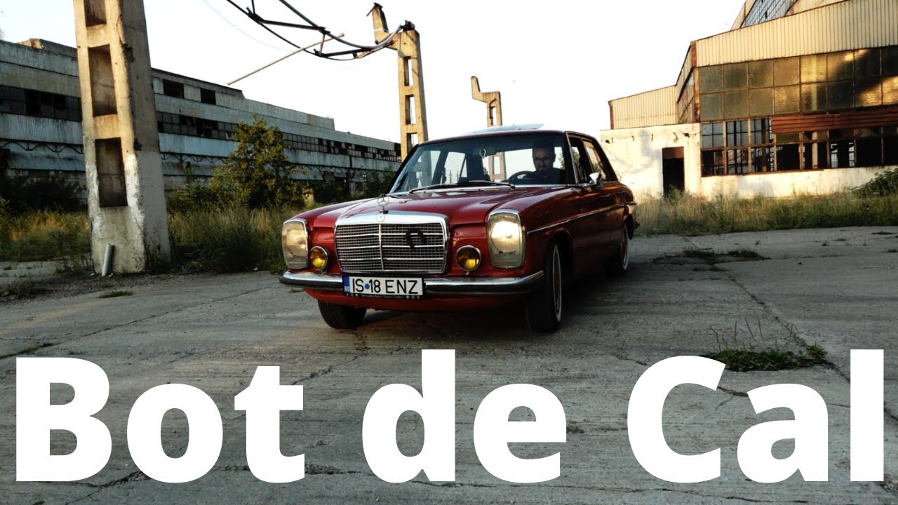 O legenda, Mercedes D200 an 1975 ,,Bot de Cal'' START TRIP - YouTube