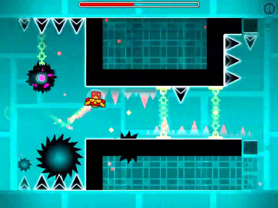 Geometry Dash - Ice Cave - by Ketis (very easy demon) - YouTube