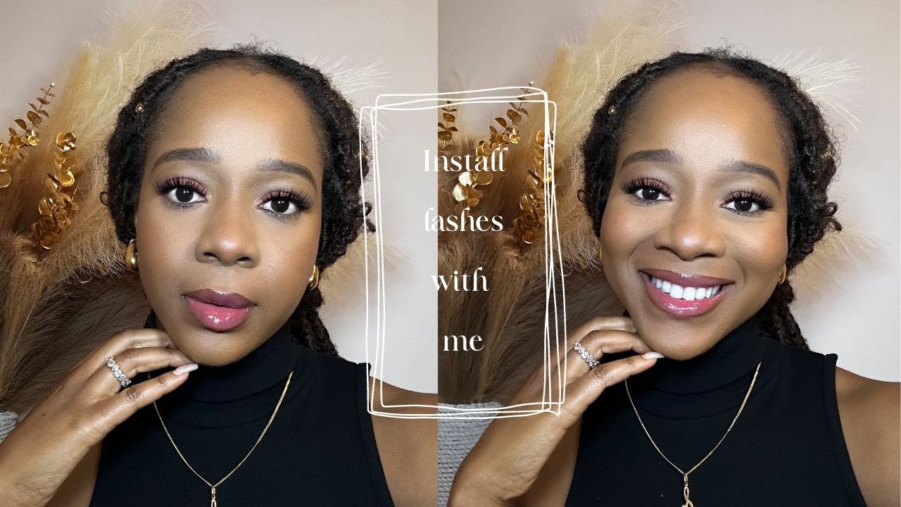 Beginner friendly lash installation - YouTube