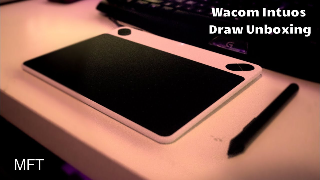 2015 Wacom Intuos Draw Pad Unboxing - YouTube