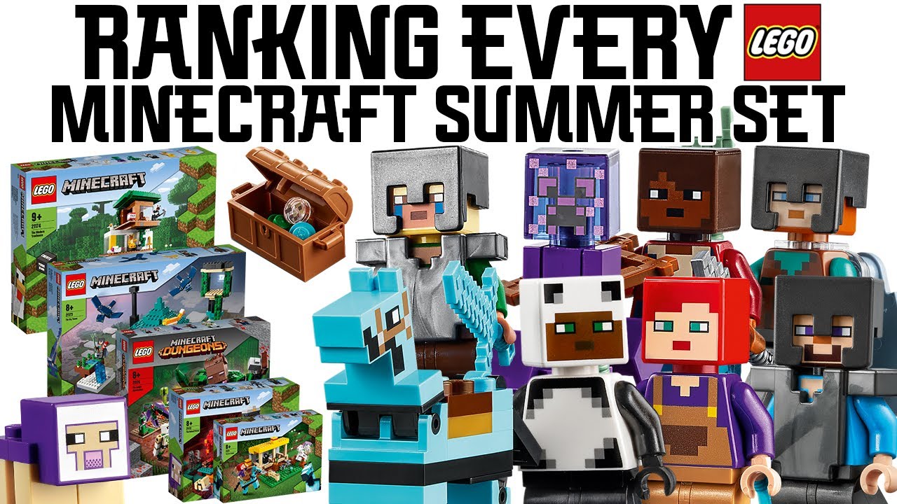 Ranking Every LEGO Minecraft 2021 Summer Set! - YouTube