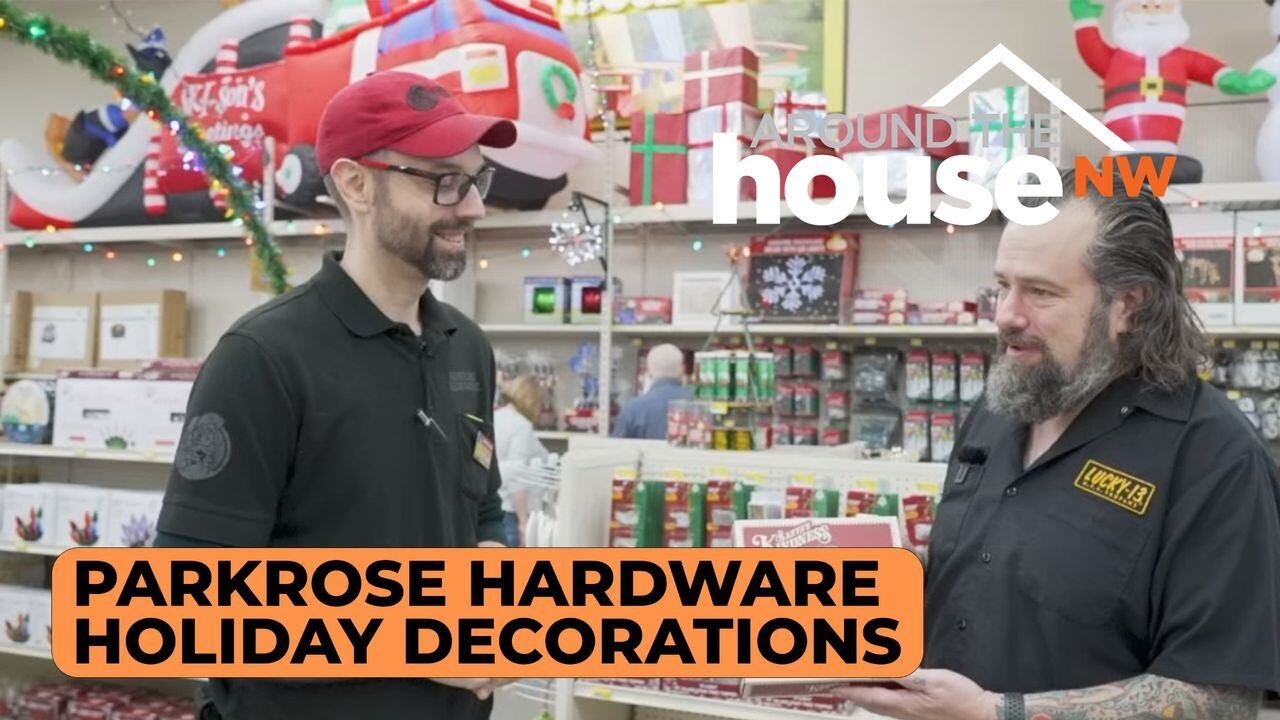 Parkrose Hardware Holiday Decorations - YouTube