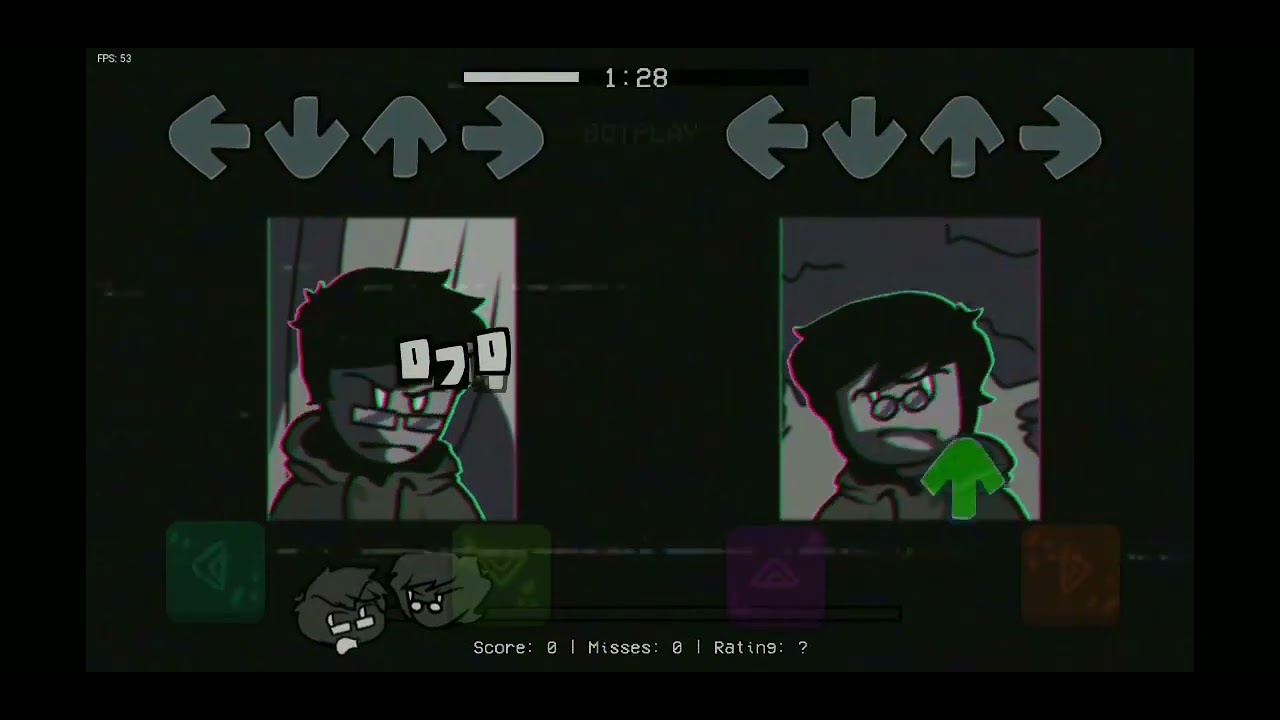 (fnf funkin catalogue:think cover)프나펑 만델라 카탈로그 think 커버 - YouTube