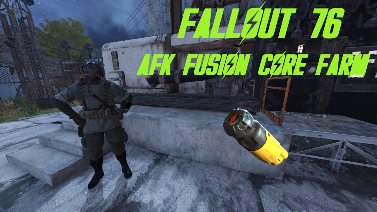 Fallout 76 AFK Fusion Core Farm! Easy unlimited Fusion Cores! - YouTube