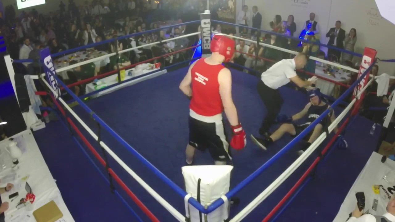 Ultra White Collar Boxing Bradford | Terence Brown VS Ash Harper - YouTube