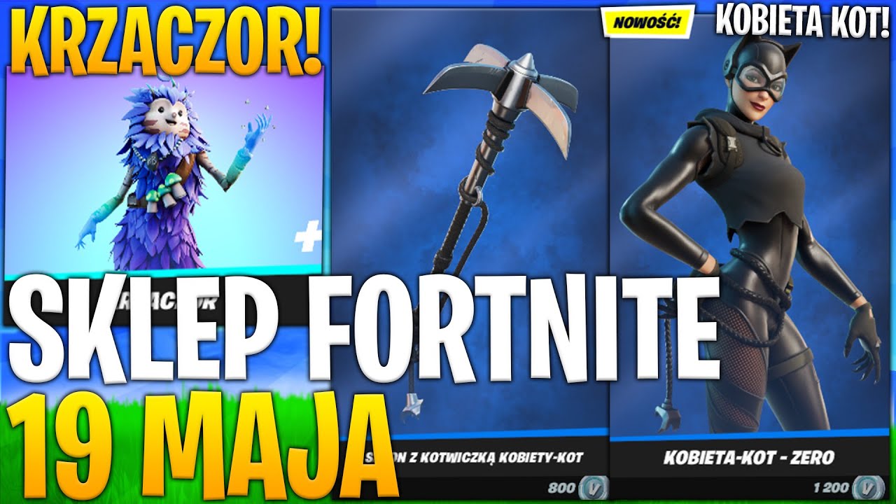 *NOWY* SKIN KOBIETA KOT - ZERO *POWRÓT* KRZACZOR w Nowy Sklep Fortnite ...