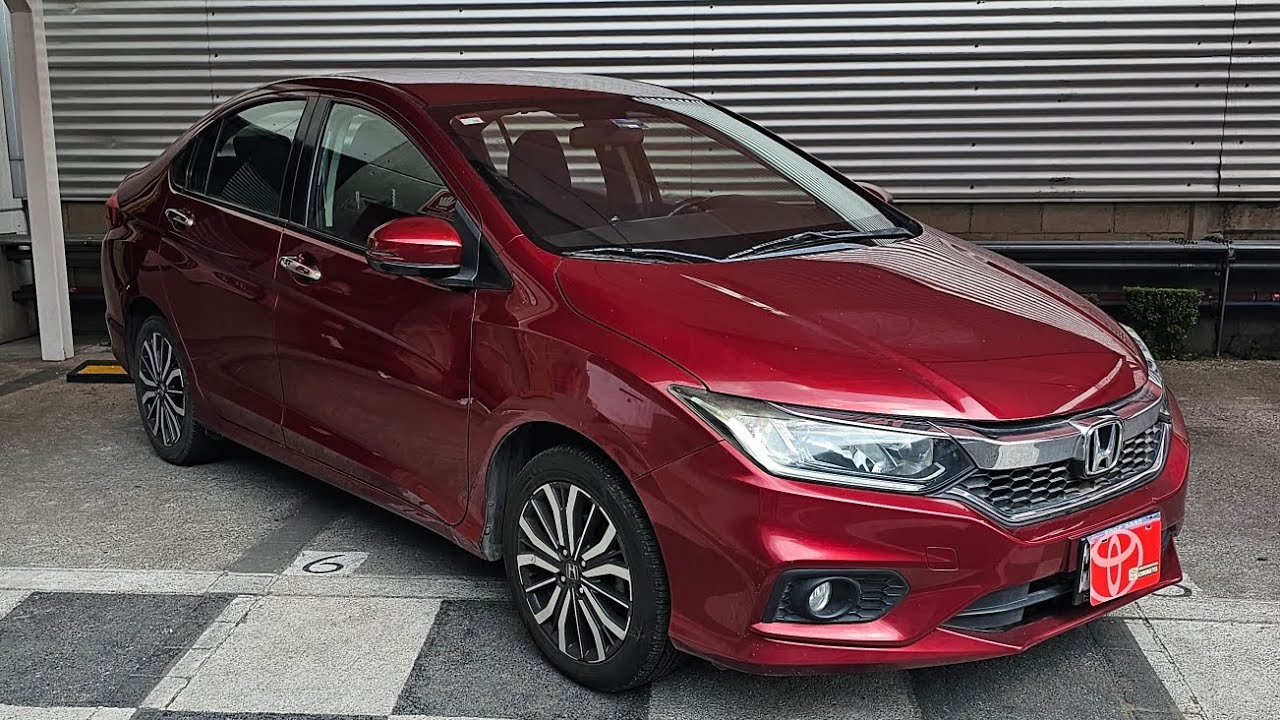 HONDA CITY EX CVT ROJO 2019 - YouTube