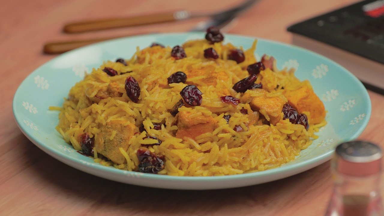 Gobble | Chicken Berry Pulao - YouTube