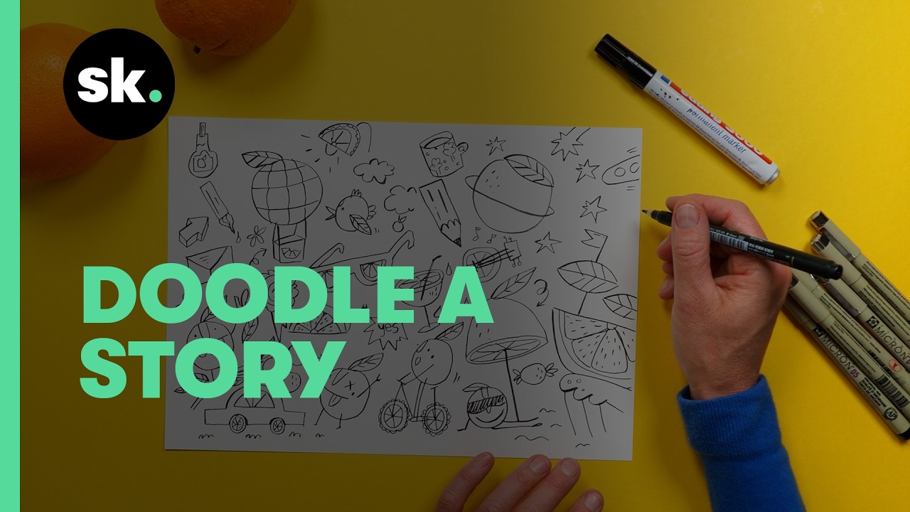 20 Days to Spark Creativity | Day 19: Doodle One Theme Into a Story (10 ...