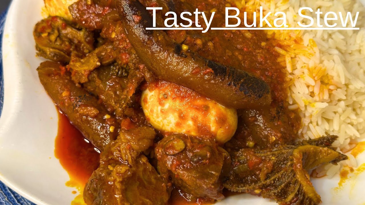 How to Make Buka Stew | Authentic Nigerian Recipe - YouTube