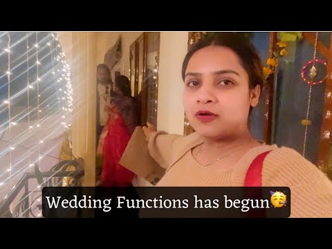 Wedding functions has begun🥳#marriage #ritual #fun #enjoy #food #dehradun #family #laugh # ...
