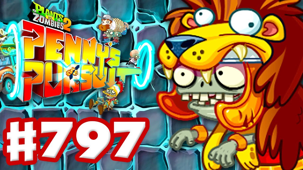 Plants vs. Romans! Penny's Pursuit! - Plants vs. Zombies 2 - Gameplay ...